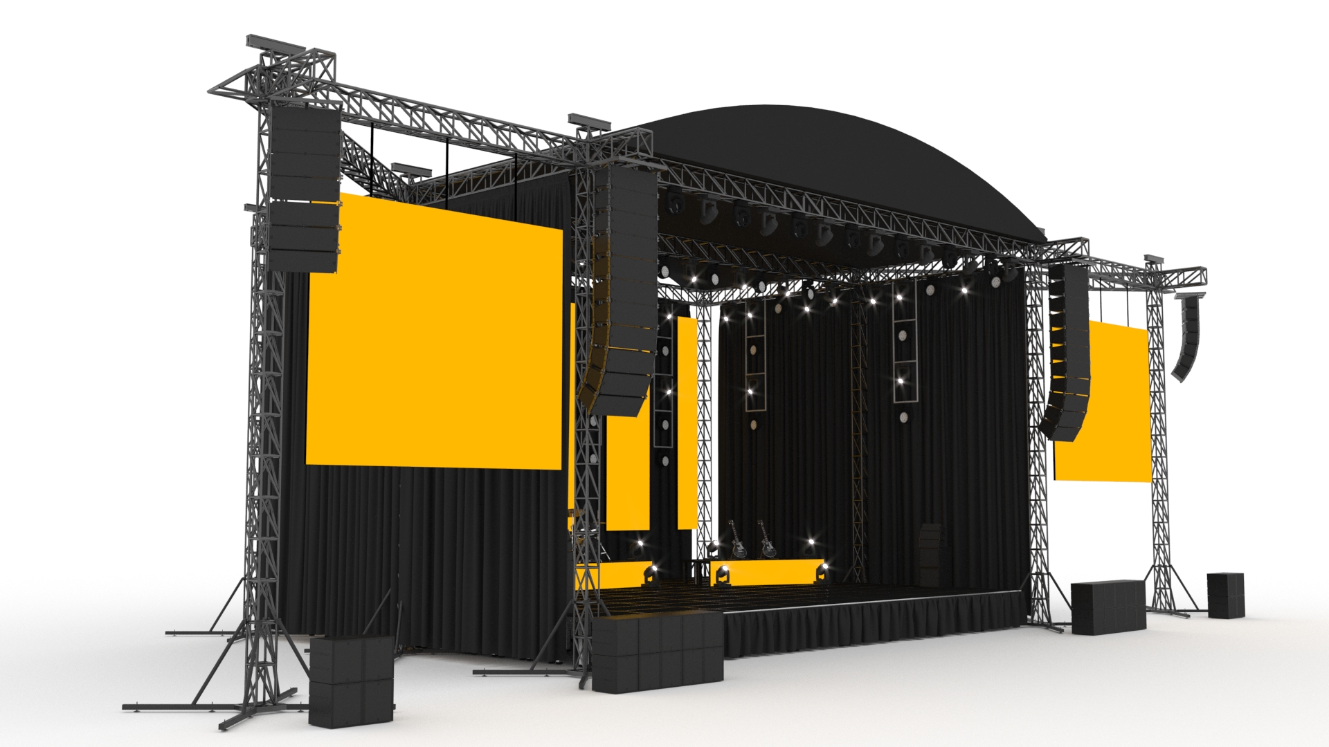 3d Stage Designs For Concerts