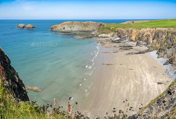Traeth Llyfn beach, Wales Stock Photo by estivillml | PhotoDune