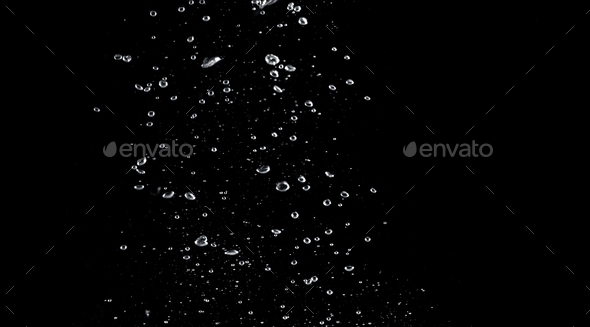 Blurred images of close-up soda bubbles fizzing up Stock Photo by gnepphoto