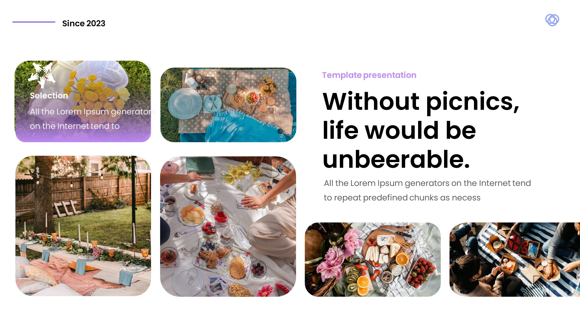Piknikcuy - Vacation Holiday Google Slides Template, Presentation Templates