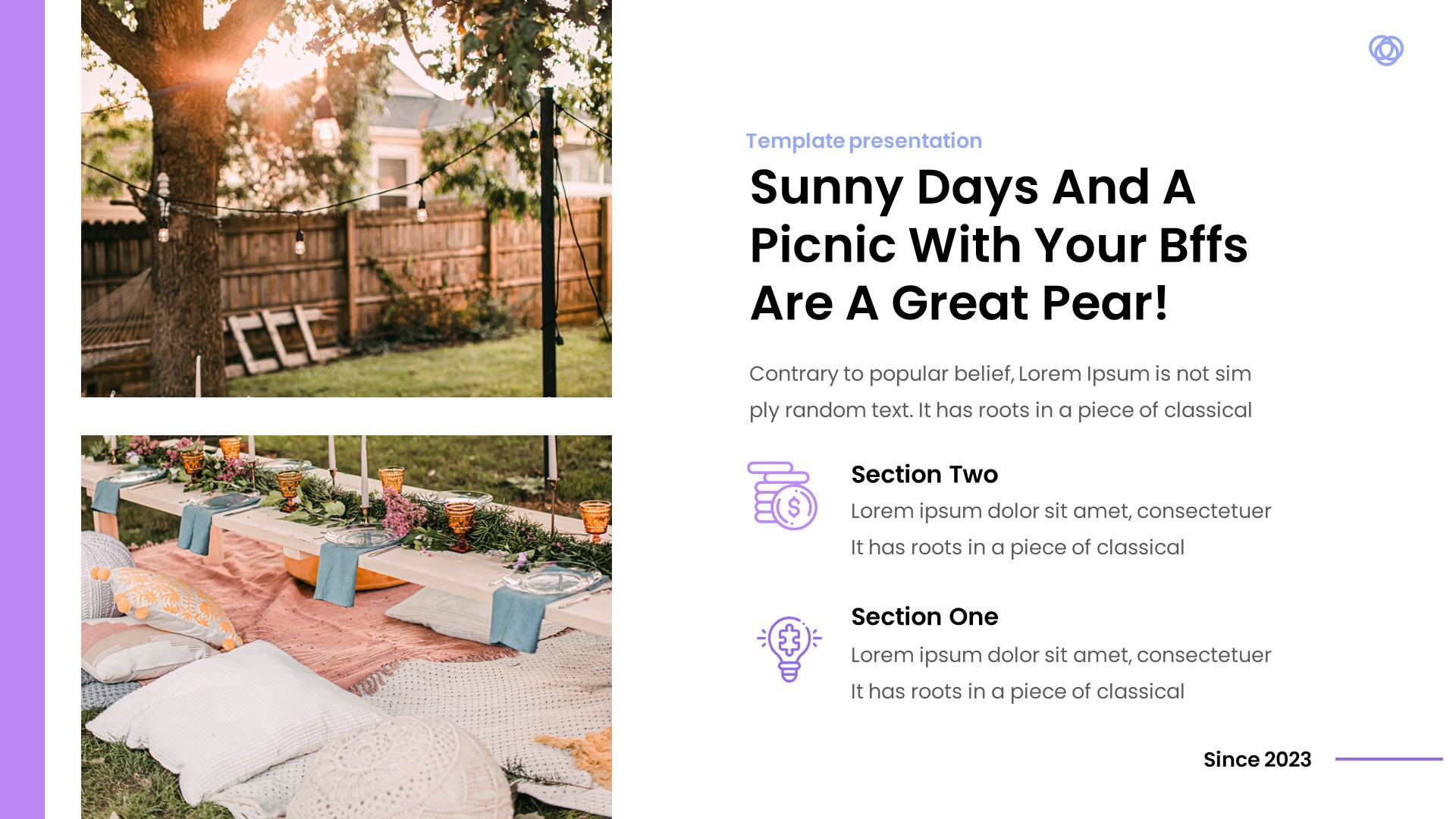 Piknikcuy - Vacation Holiday Google Slides Template, Presentation Templates