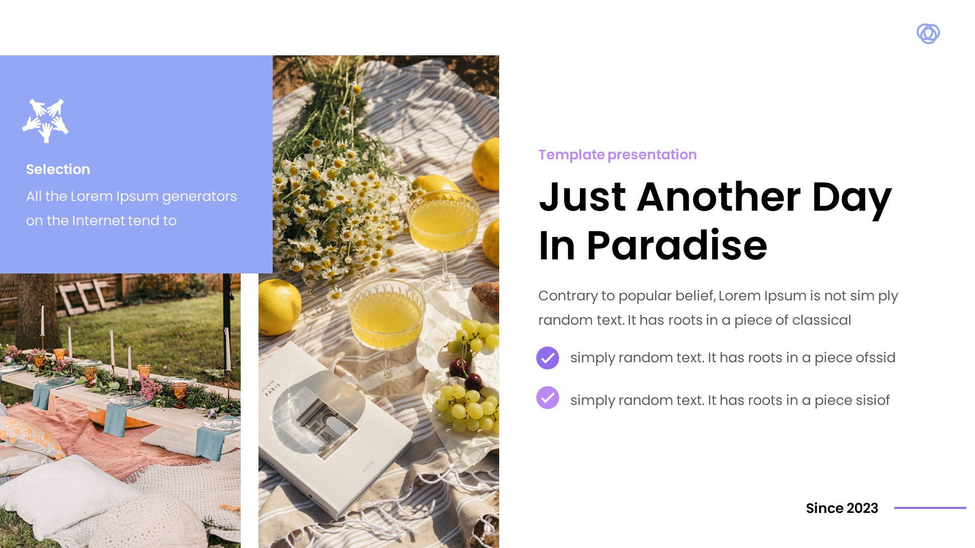 Piknikcuy - Vacation Holiday Google Slides Template by onelinerdesign
