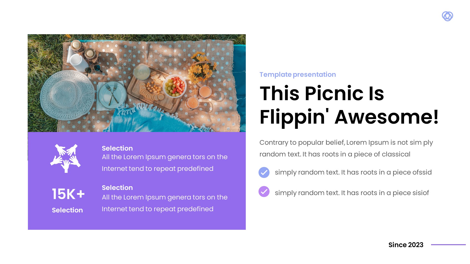 Piknikcuy - Vacation Holiday Google Slides Template, Presentation Templates