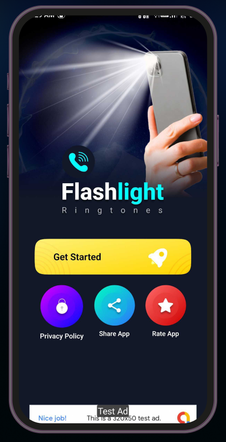 Ringtone flashlight store