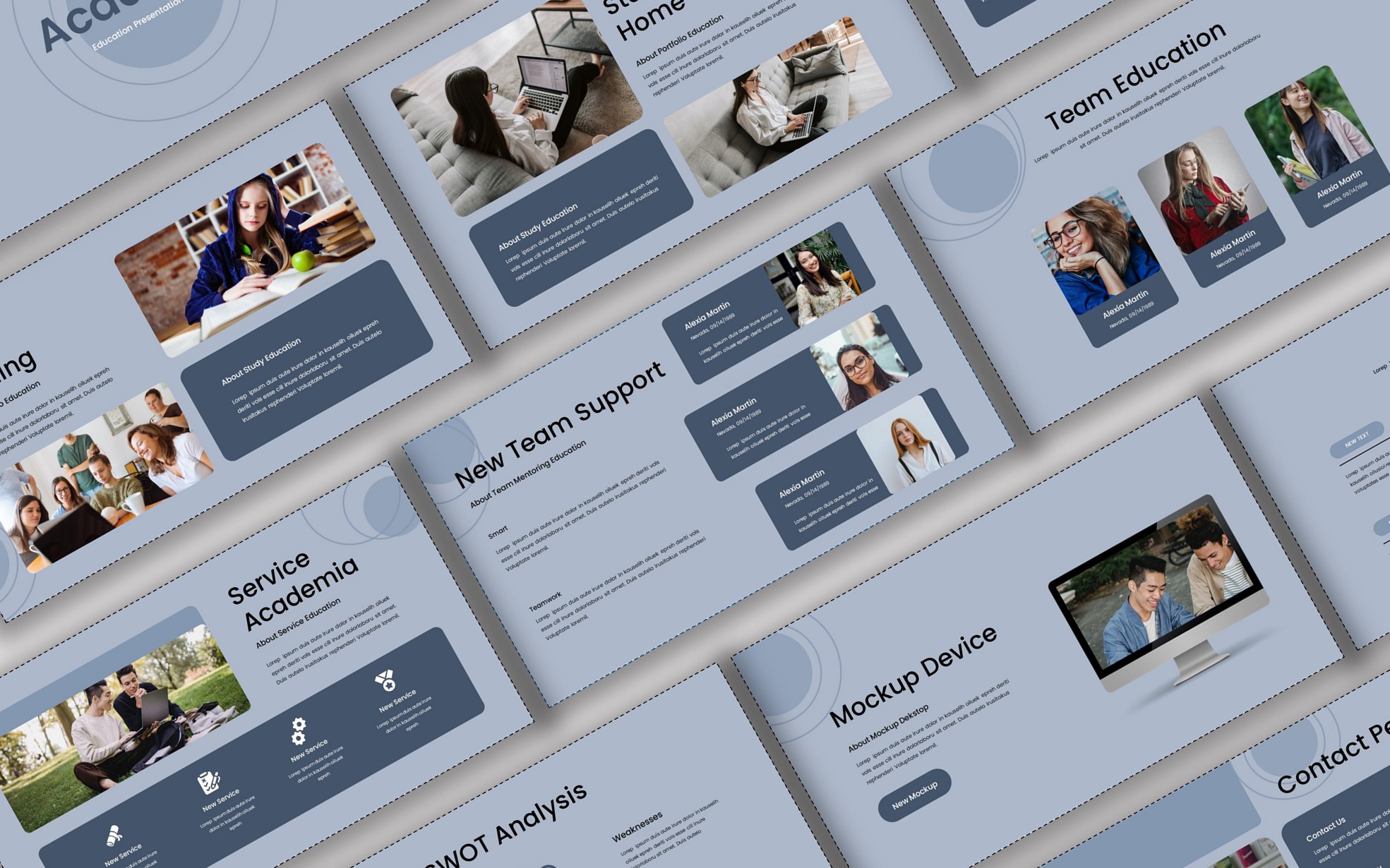 Academia - Education PowerPoint Template, Presentation Templates ...