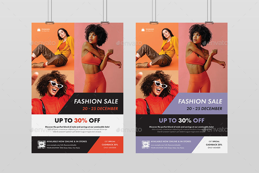 Retail Boutique Sale Poster Template, Print Templates | GraphicRiver