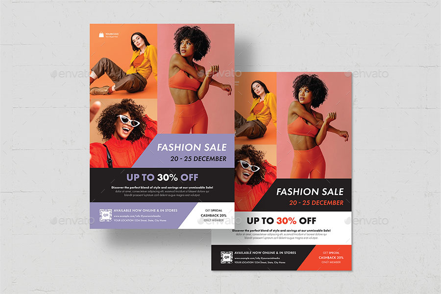 Retail Boutique Sale Poster Template by BrandPacks | GraphicRiver
