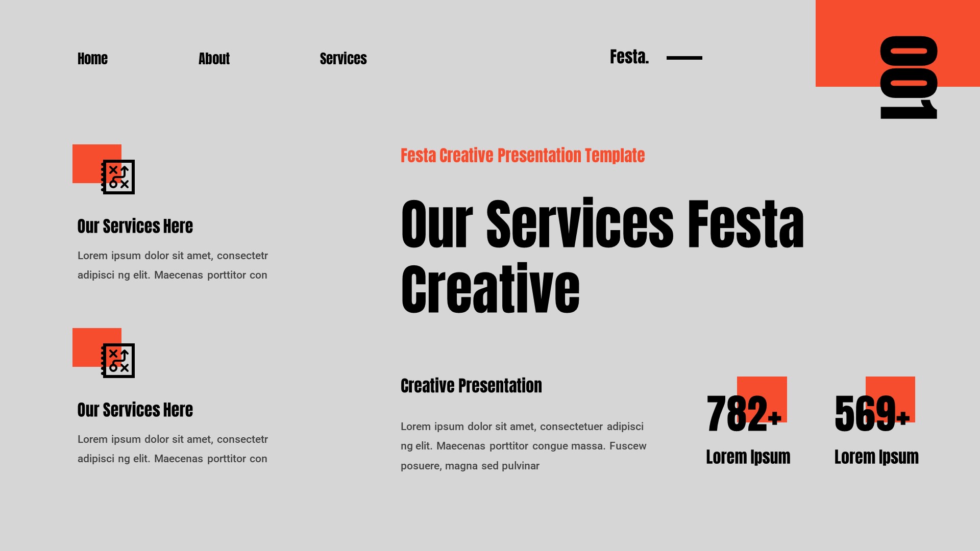 Festa - Creative Powerpoint Template, Presentation Templates | GraphicRiver