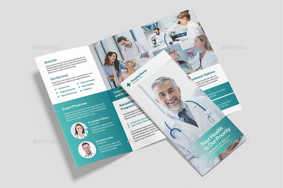 Medical / Hospital Templates Set, Print Templates | GraphicRiver