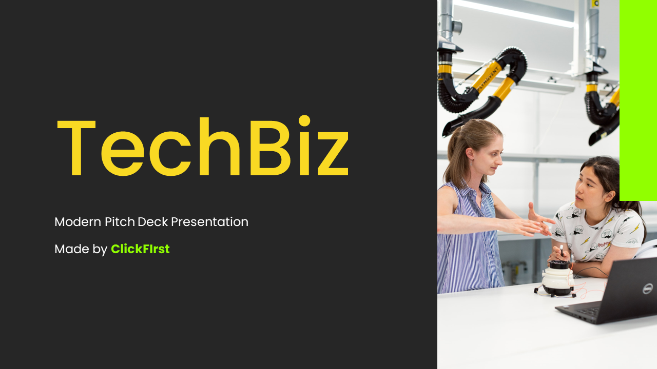TechBiz -Technology Business Presentation, Presentation Templates ...