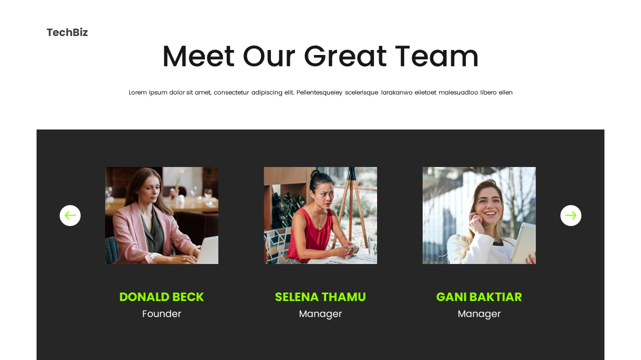 TechBiz -Technology Business Presentation, Presentation Templates ...