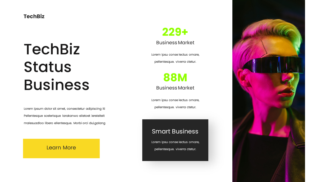 TechBiz -Technology Business Presentation, Presentation Templates ...