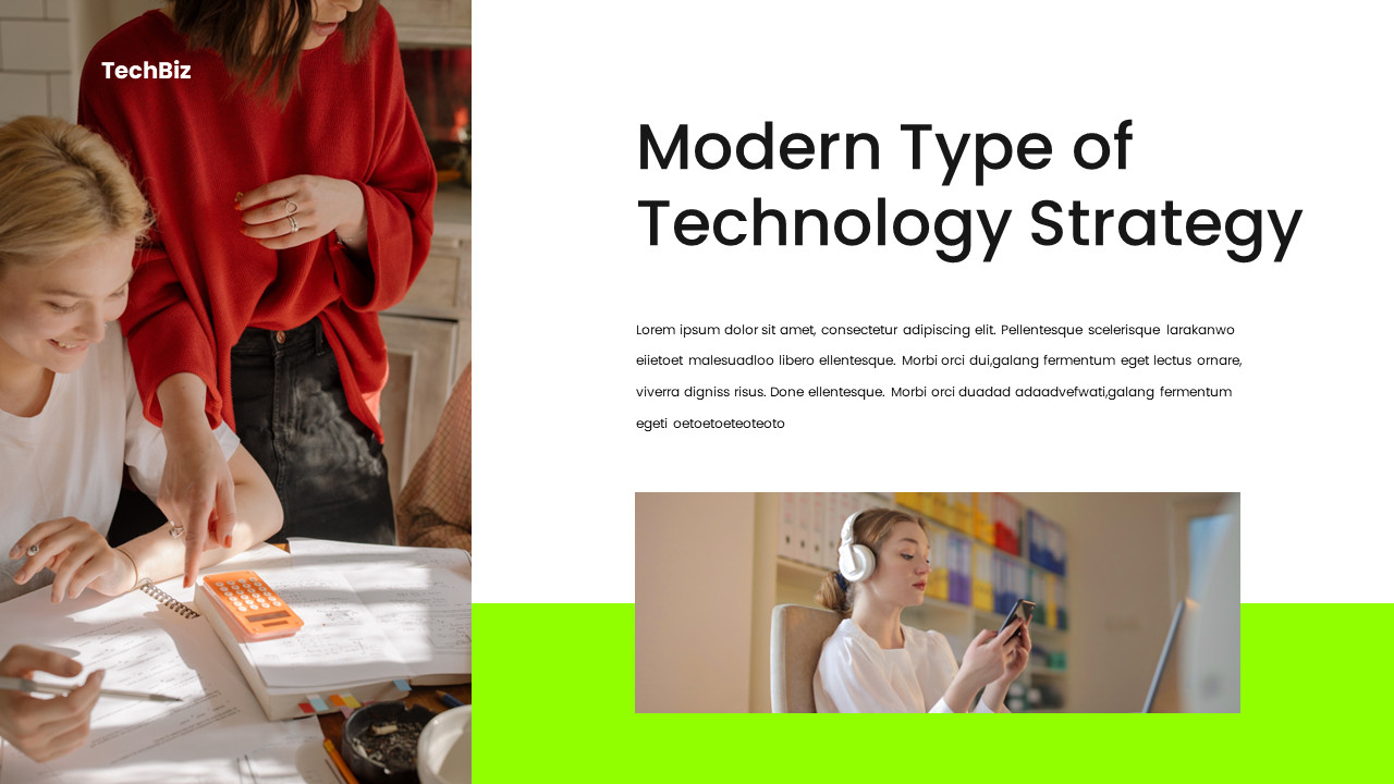 TechBiz -Technology Business Presentation, Presentation Templates ...