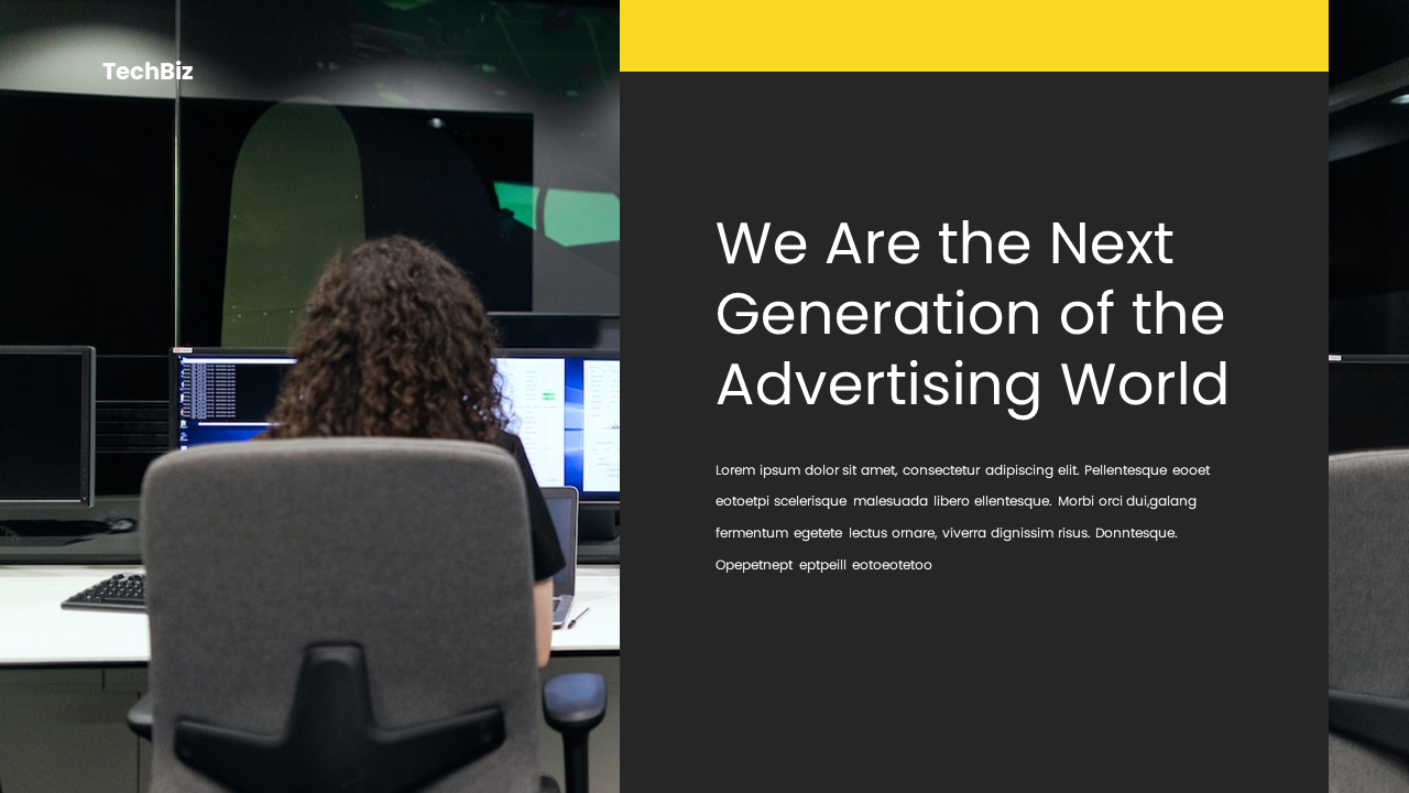 TechBiz -Technology Business Presentation, Presentation Templates ...