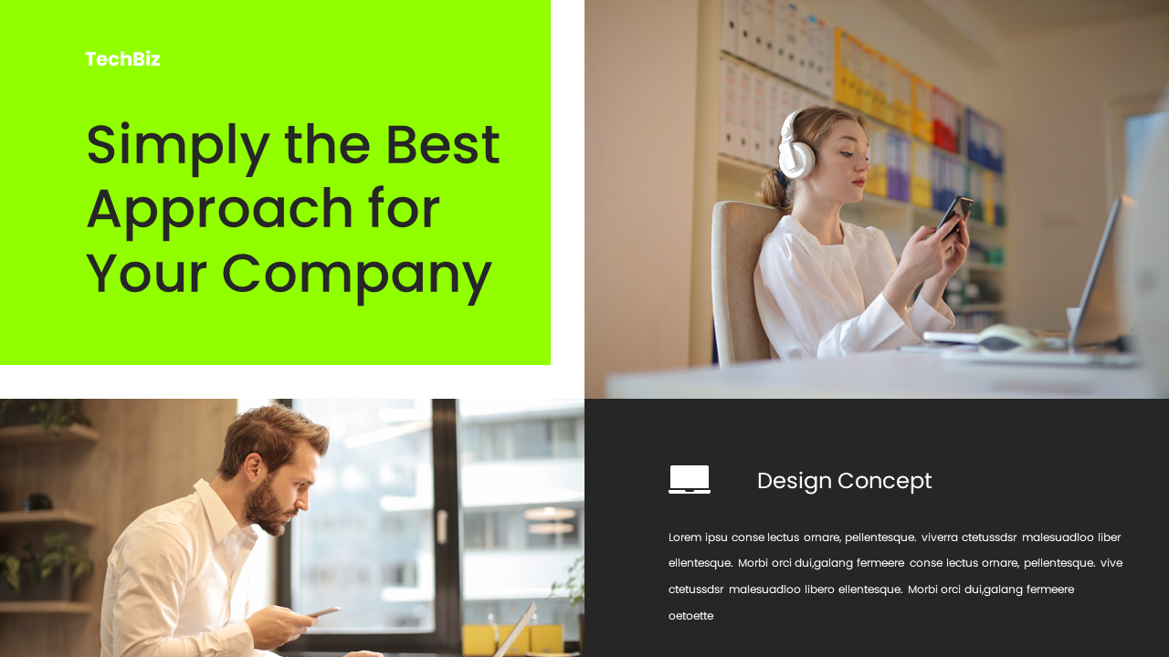 TechBiz -Technology Business Presentation, Presentation Templates ...