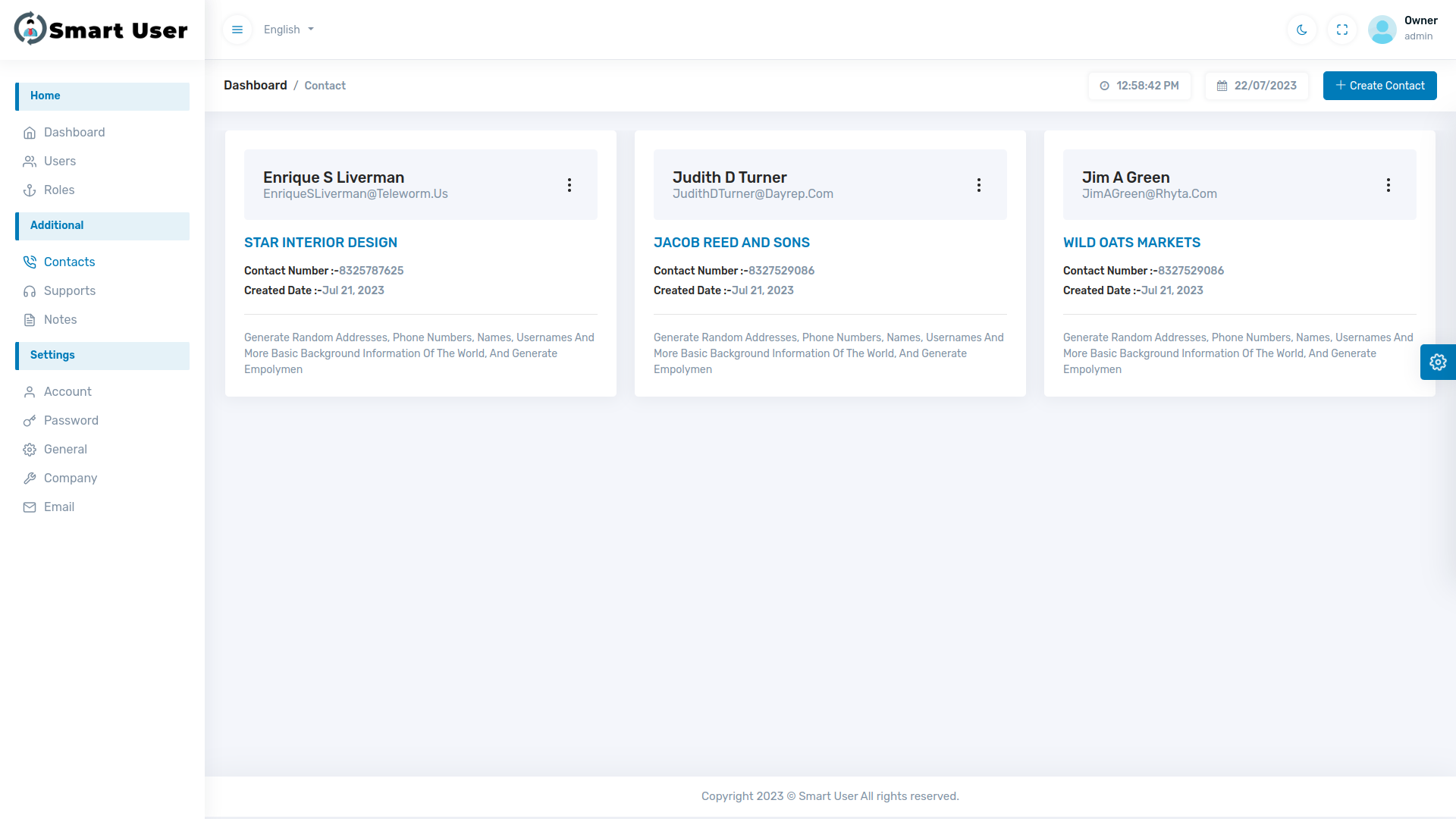 Smart User - Staff Management System by smartwebinfotech | CodeCanyon