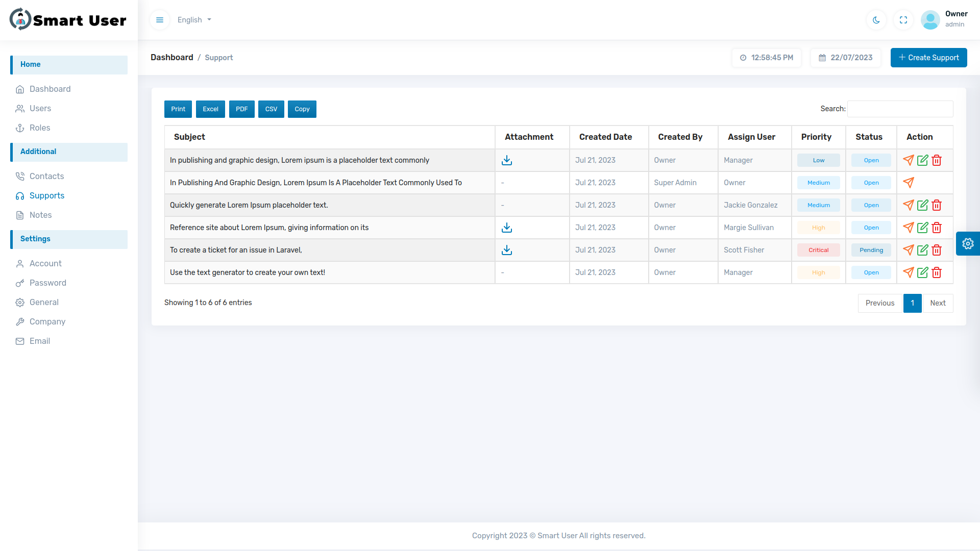Smart User - Staff Management System by smartwebinfotech | CodeCanyon