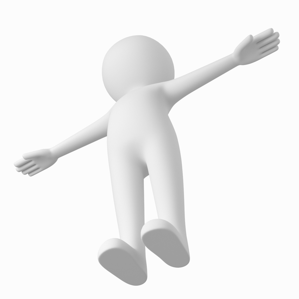 Stylized Stickman in T-Pose by valeriik | 3DOcean