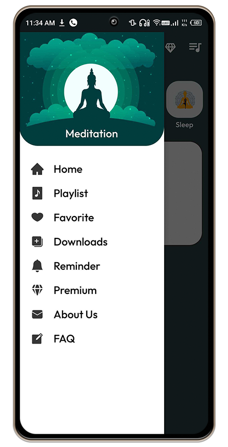 Meditation Relax Android App With PHP Admin Panel / Online Music App With PHP Admin Panel by ...