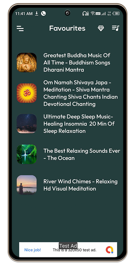 Meditation Relax Android App With PHP Admin Panel / Online Music App ...