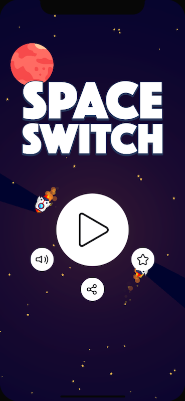 Space Switch (REGULAR) - ANDROID - BUILDBOX CLASSIC game by ProGames2
