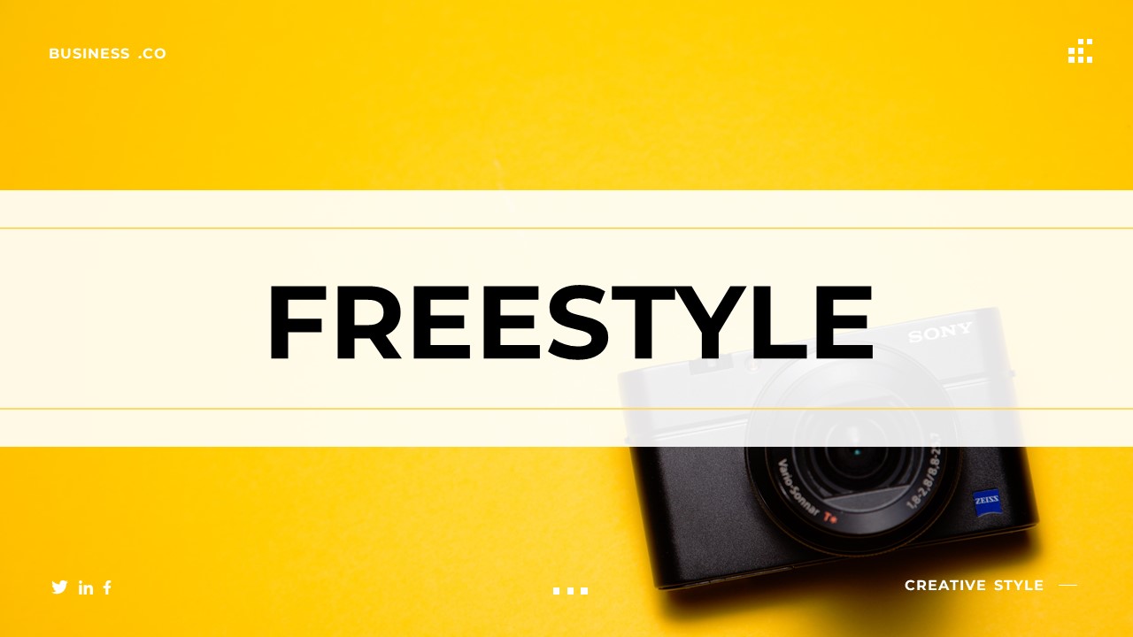 Freestyle – Creative Keynote Template, Presentation Templates ...