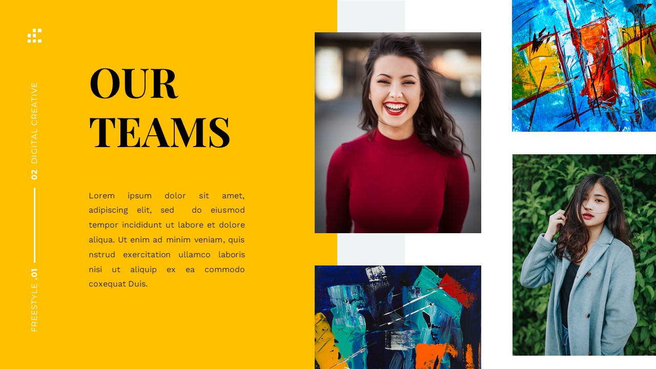 Freestyle – Creative Keynote Template, Presentation Templates ...