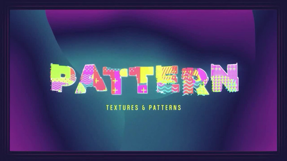 Cute Patterned Title, Premiere Pro Templates | VideoHive