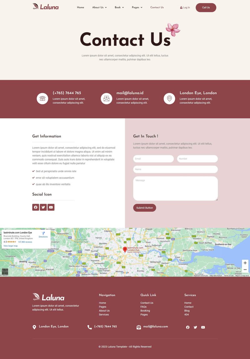 Laluna - Book Author & Writer Elementor Template Kit by Kitpro | ThemeForest