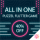 Combo Puzzel Flutter Game by sunshinesoftware | CodeCanyon