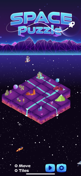 Space Puzzle - Flutter Mobile Game by sunshinesoftware | CodeCanyon