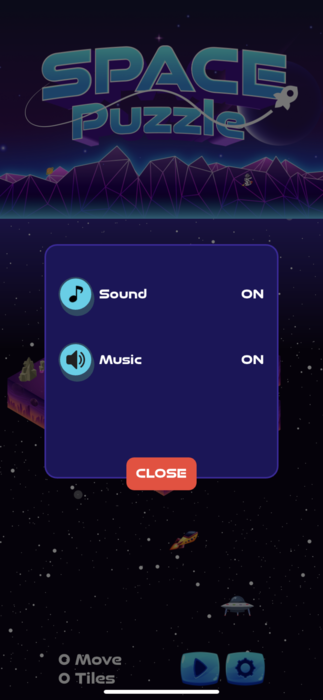 Space Puzzle - Flutter Mobile Game by sunshinesoftware | CodeCanyon