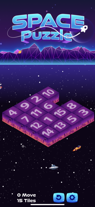 Space Puzzle - Flutter Mobile Game by sunshinesoftware | CodeCanyon