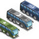 Isometric Set of Military Buses, Vectors | GraphicRiver