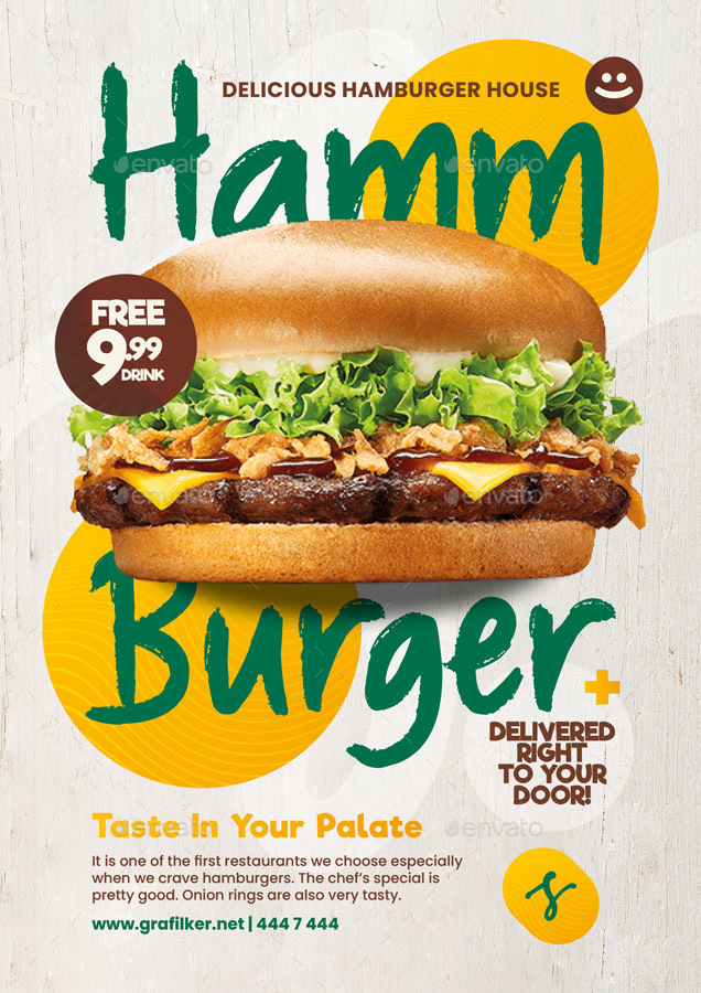 Burger House Bundle Templates, Print Templates | GraphicRiver