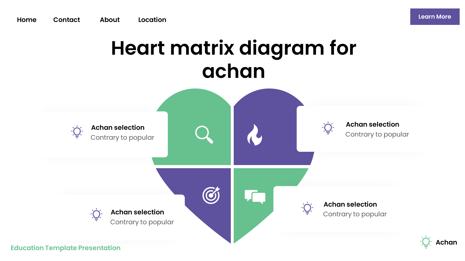 Archan - Education and Learning Powerpoint Template, Presentation Templates