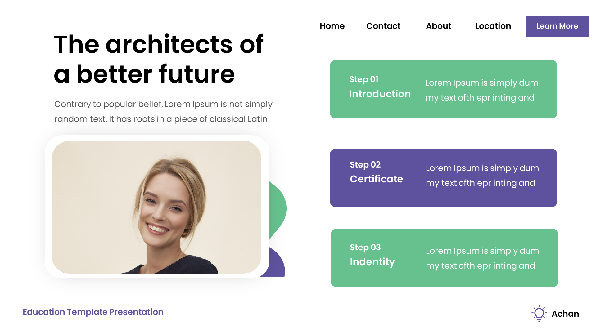 Archan - Education and Learning Keynote Template, Presentation Templates