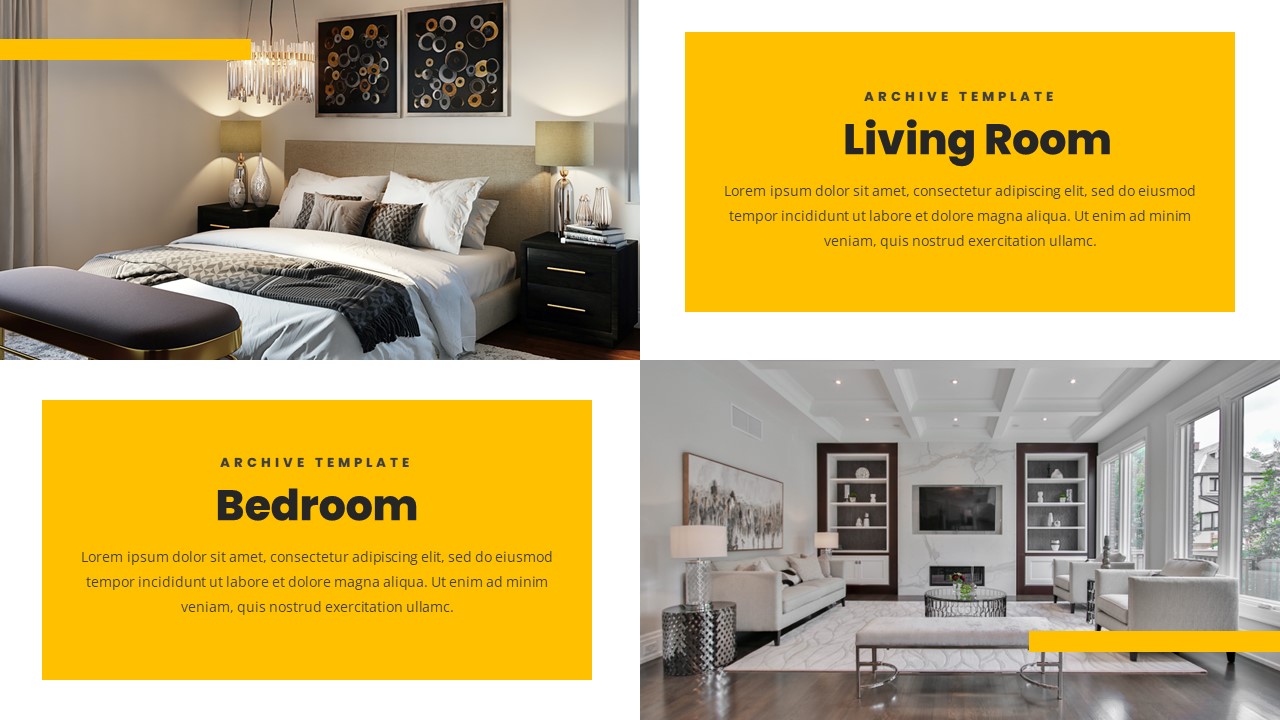 Archieve - Architecture and Interior Design Google Slides Template ...