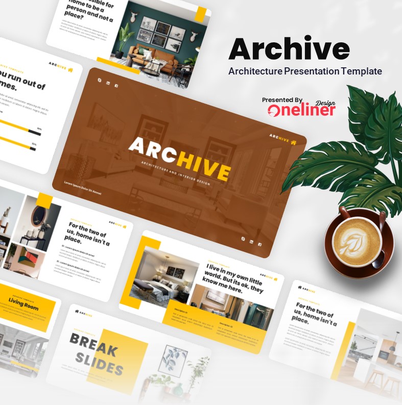 Archieve - Architecture and Interior Design Powerpoint Template ...