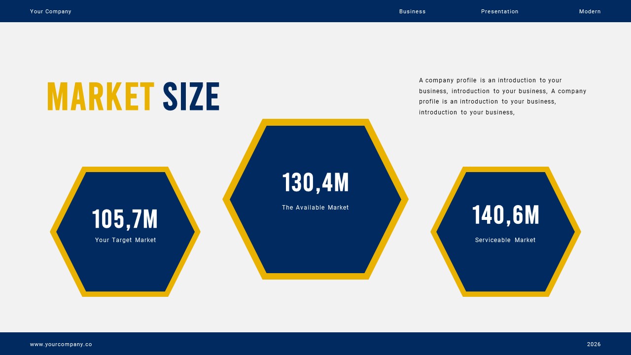 Business Presentation - Hexa, Presentation Templates | GraphicRiver