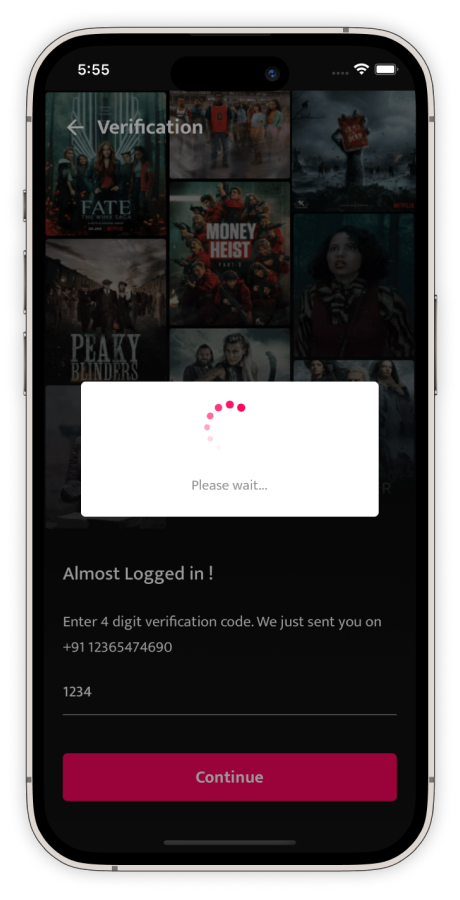 Movie Series Video Streaming App Template in React Native CLI | NetFlix ...
