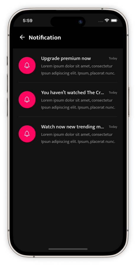 Movie Series Video Streaming App Template in React Native CLI | NetFlix ...
