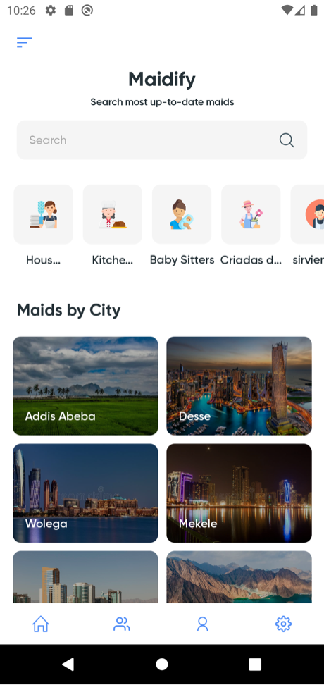 Maidify by reactnativeapp4u | CodeCanyon