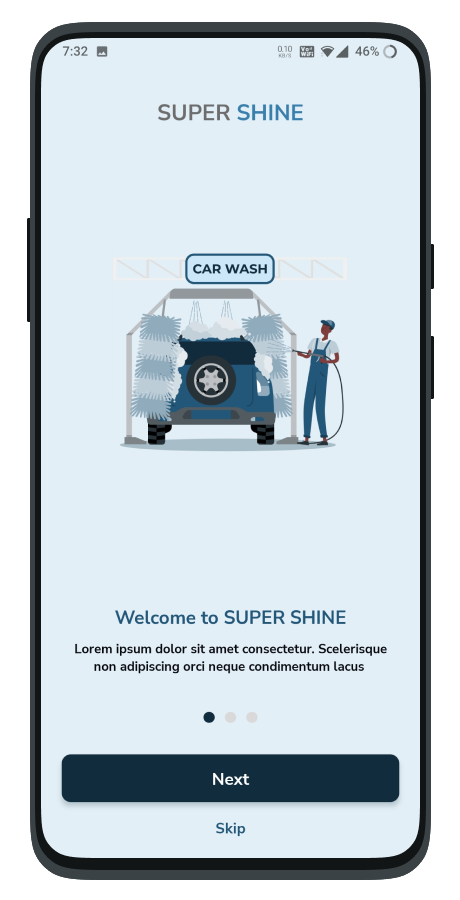 Car Service Appointment Booking App Template in React Native | Multi ...