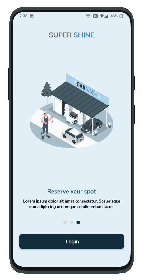 Car Service Appointment Booking App Template in React Native | Multi ...