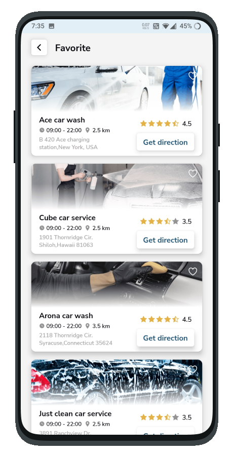 Car Service Appointment Booking App Template in React Native | Multi Language | SuperShine by ...