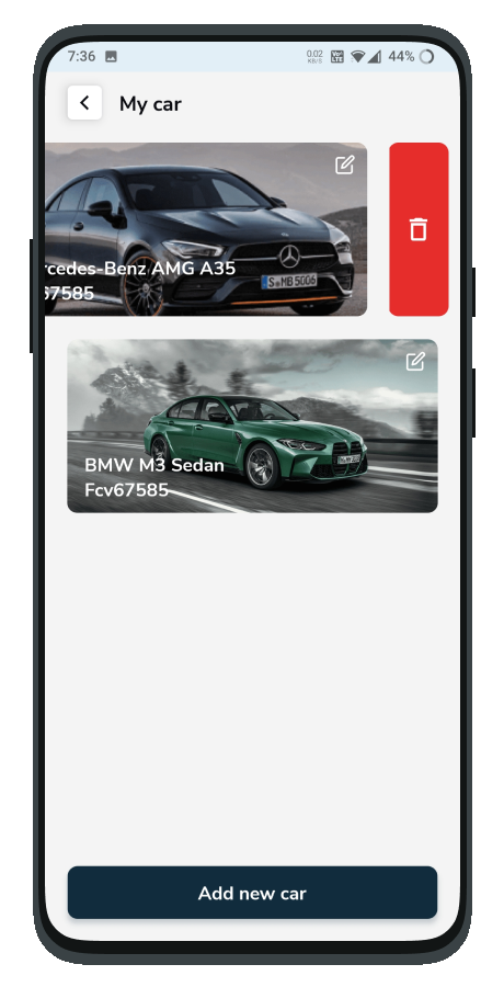Car Service Appointment Booking App Template in React Native | Multi Language | SuperShine by ...