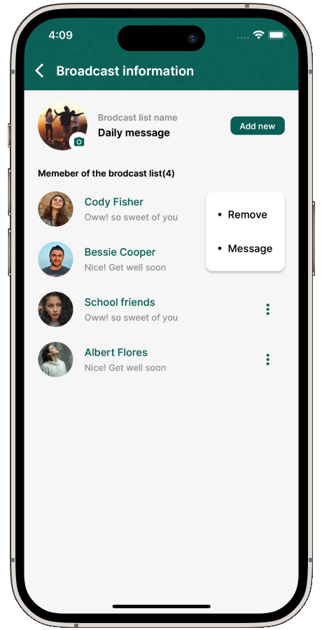 Whatsapp Clone App Template In Flutter Chat And Group Chat App Template In Flutter Multi