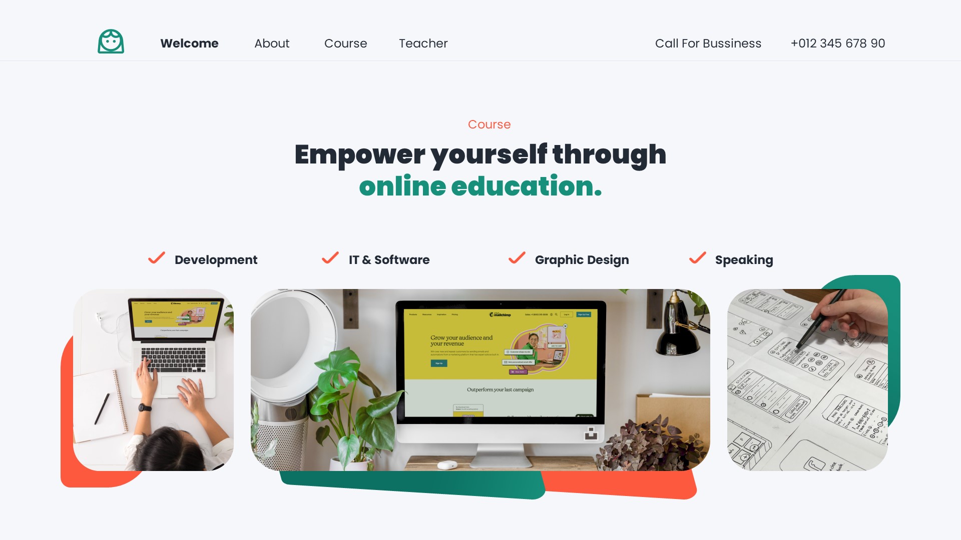 My Teacher - Education Course Powerpoint Presentation Template ...