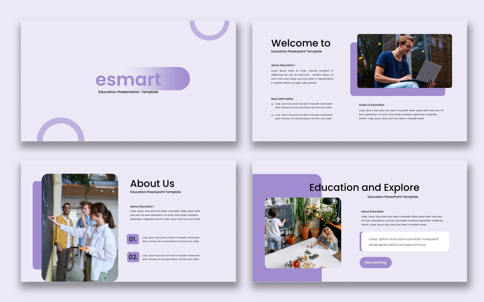 Esmart - Education Keynote Template, Presentation Templates | GraphicRiver